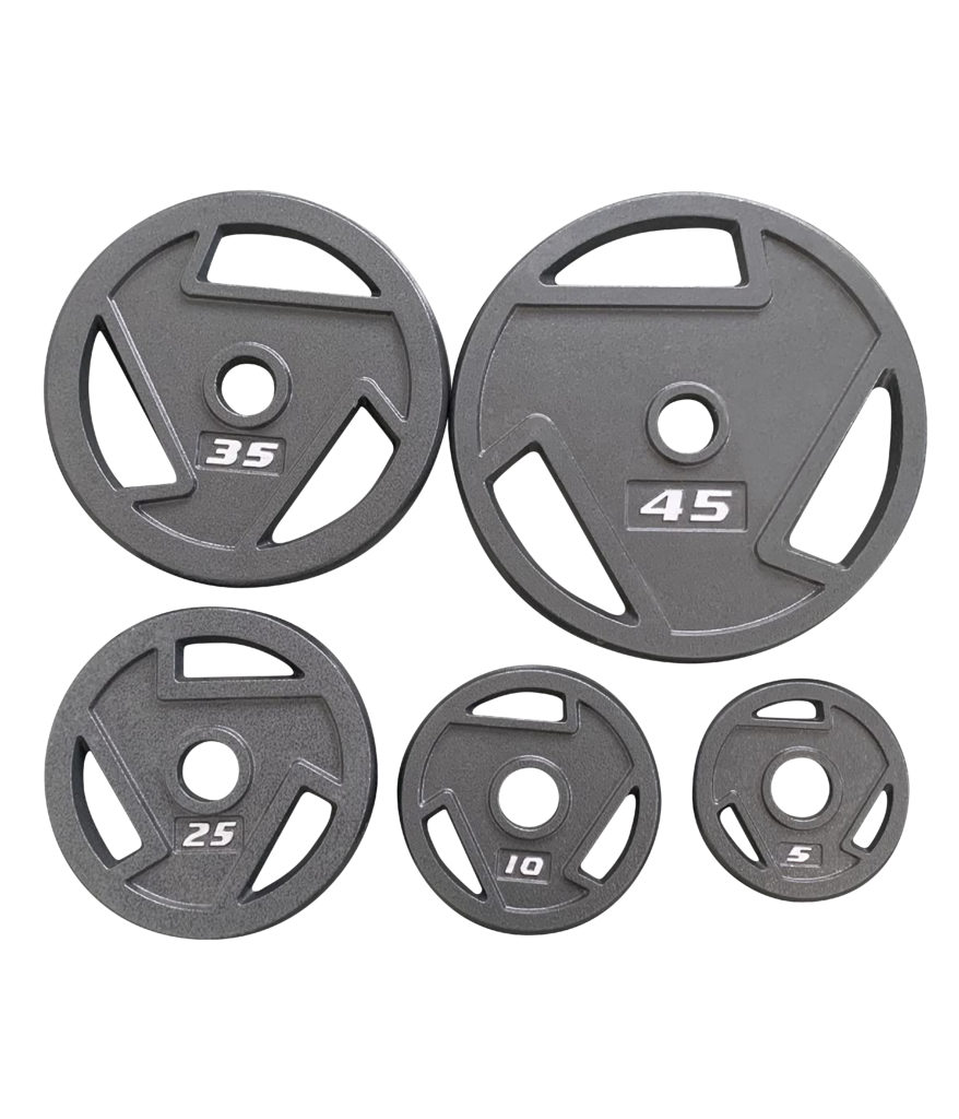 Cast Iron Grip Olympic Weight Plates | MAXUM Fitness US