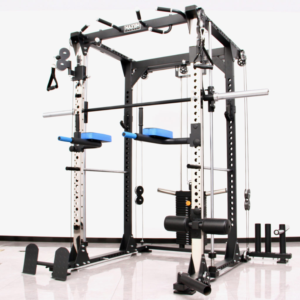 MAXUM SX2 Smith Machine Functional Trainer Squat Rack | MAXUM Fitness US