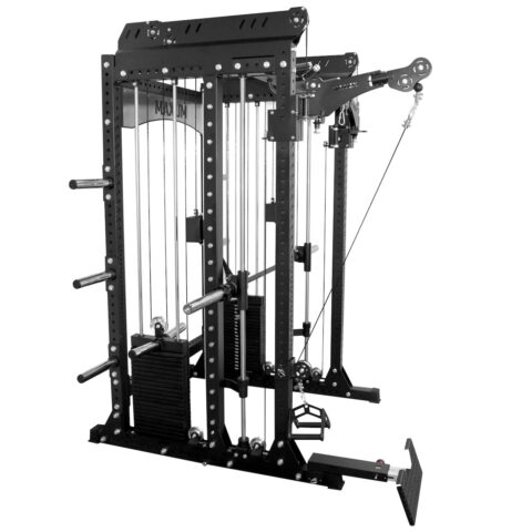 MAXUM SX2 Smith Machine Functional Trainer Squat Rack Home Gym - MAXUM ...