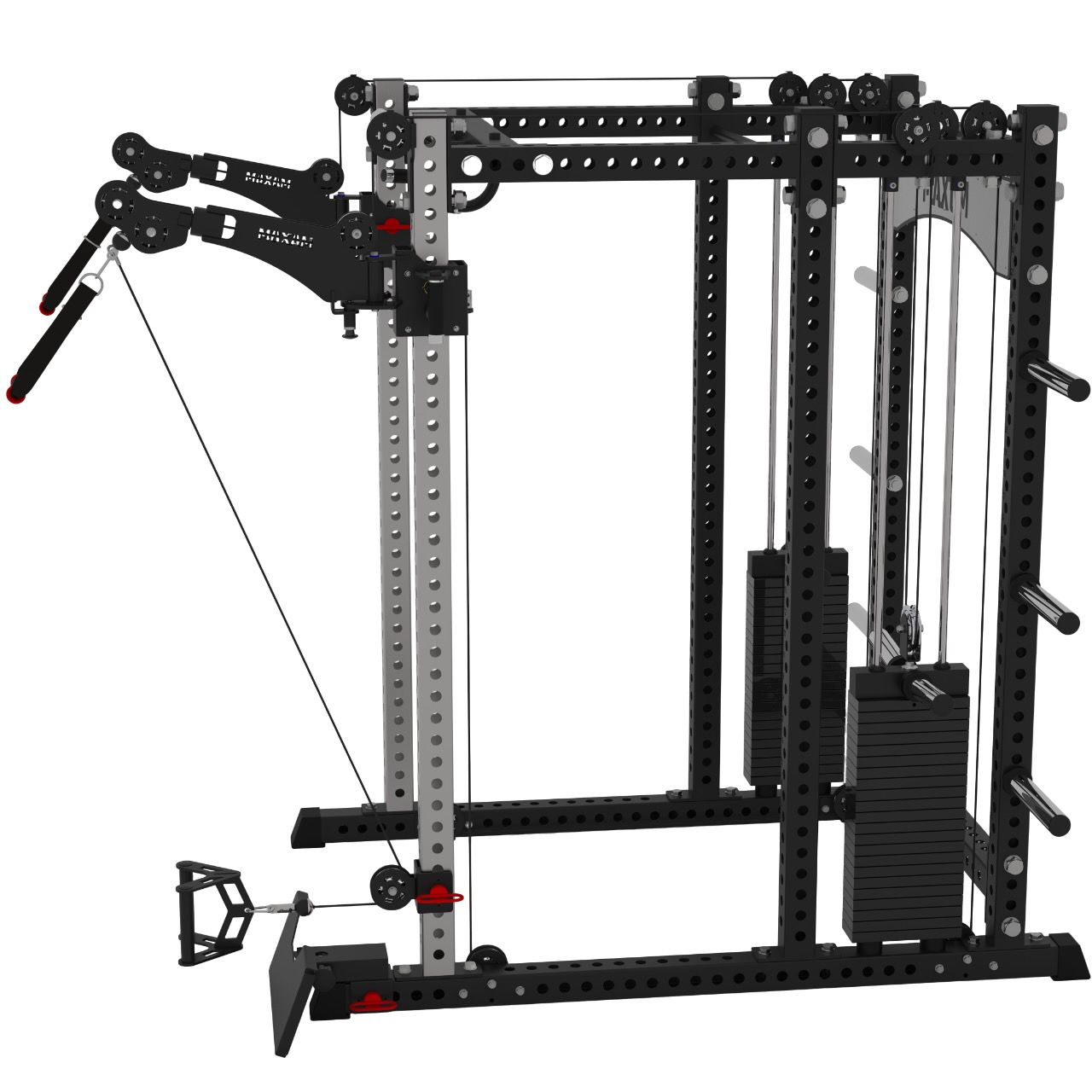 MAXUM X2 Functional Trainer Power Rack - MAXUM fitness - Home Gym ...