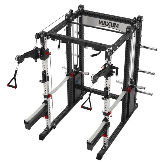 MAXUM X2 Functional Trainer Power Rack - MAXUM fitness - Home Gym ...