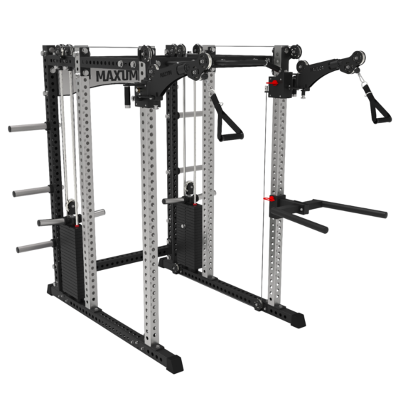 MAXUM X2 Functional Trainer Power Rack Home Gym