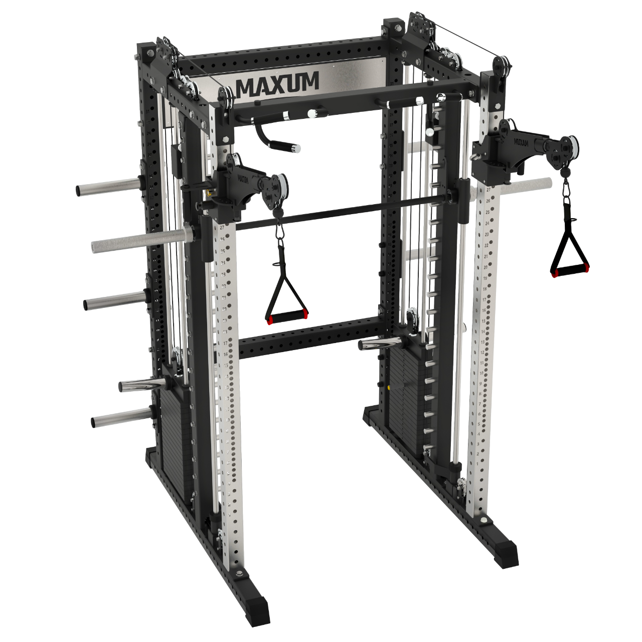 MAXUM SX2 Smith Machine Functional Trainer Squat Rack | MAXUM Fitness US