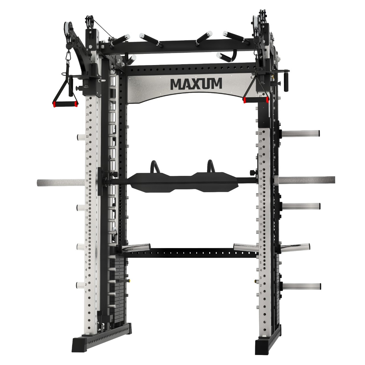 MAXUM SX2 Smith Machine Functional Trainer Squat Rack | MAXUM Fitness US
