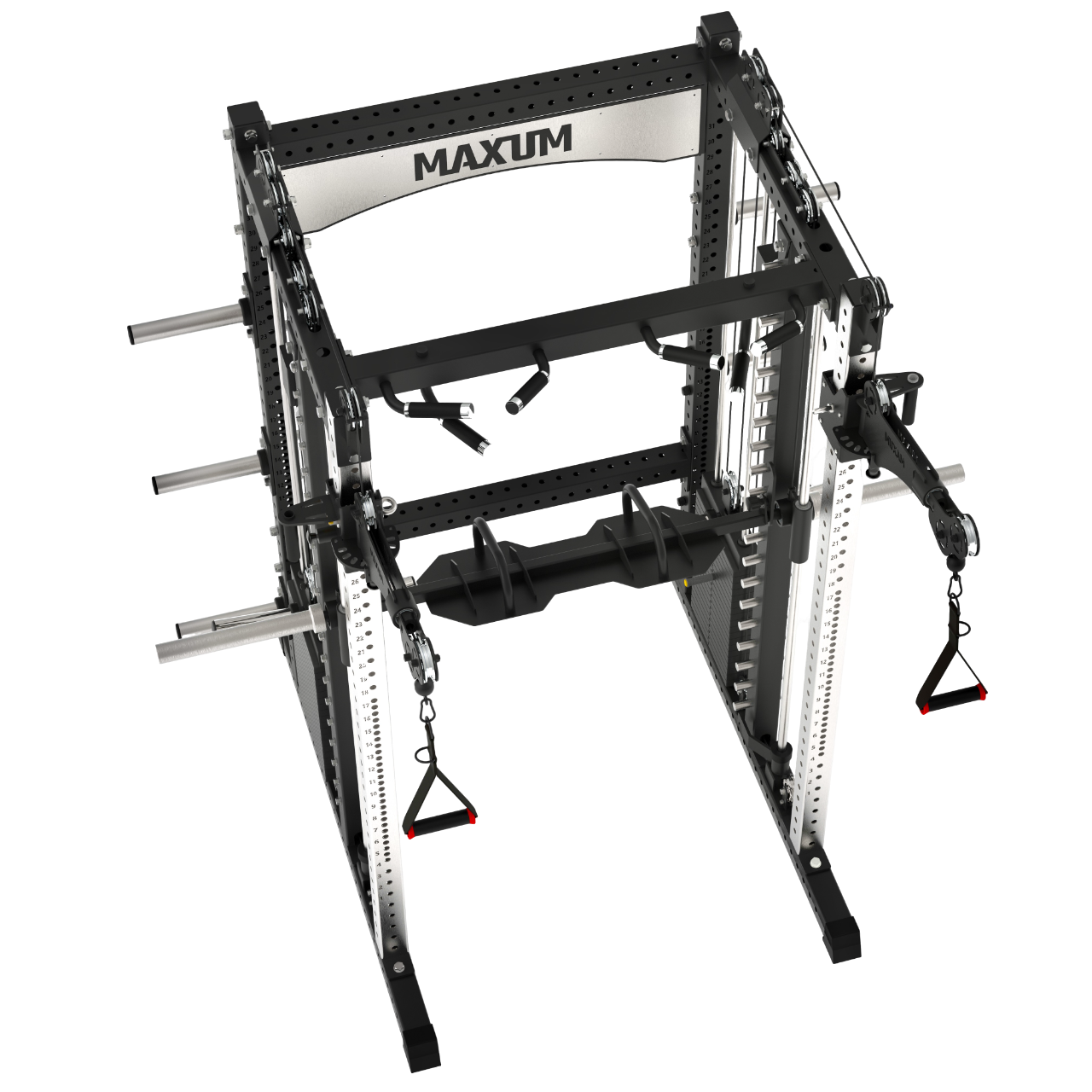 MAXUM SX2 Smith Machine Functional Trainer Squat Rack | MAXUM Fitness US