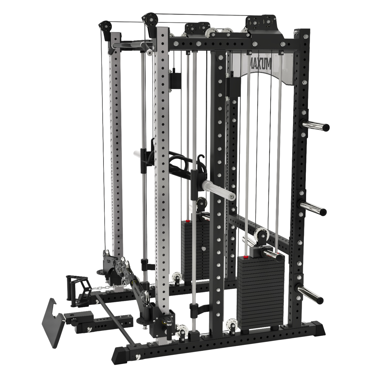 MAXUM SX2 Smith Machine Functional Trainer Squat Rack