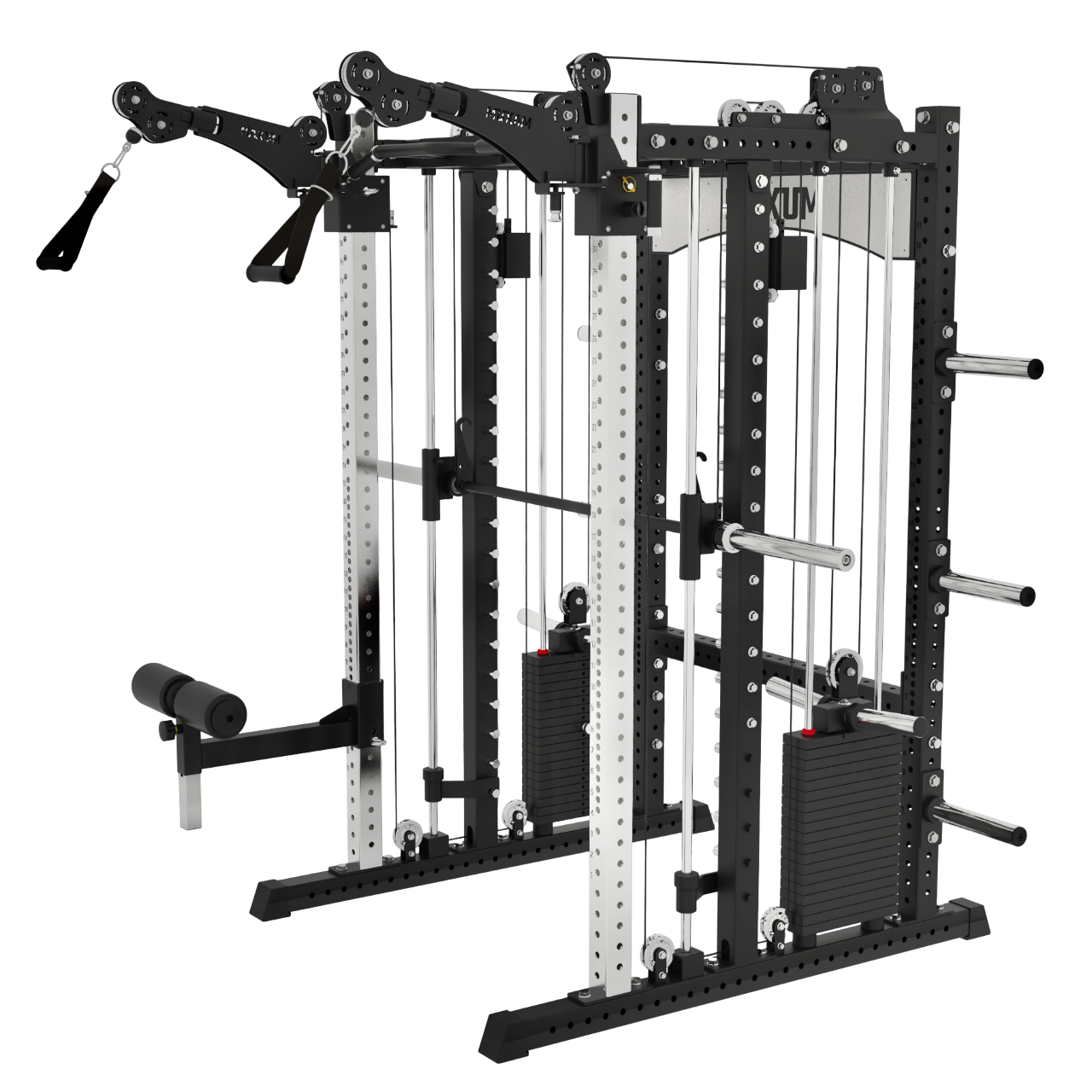 MAXUM SX2 Smith Machine Functional Trainer Squat Rack
