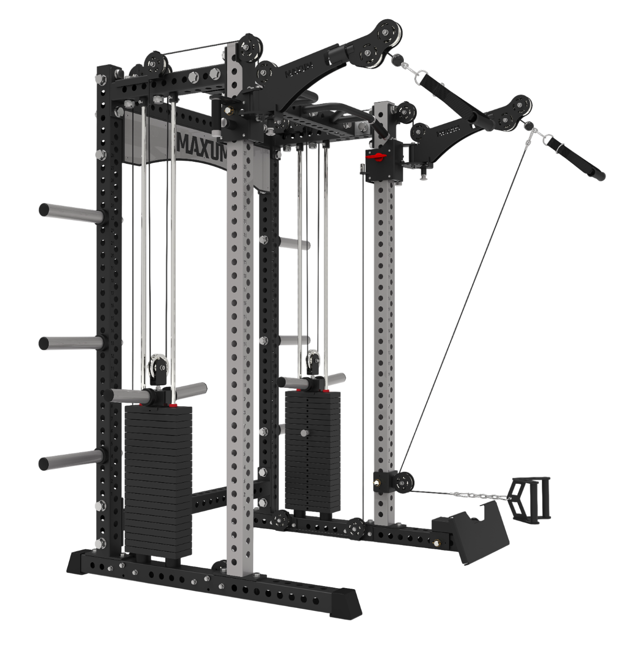 MAXUM X1 Functional Trainer Squat Rack Home Gym