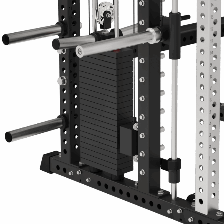 MAXUM X3 Smith Machine Functional Trainer Squat Rack