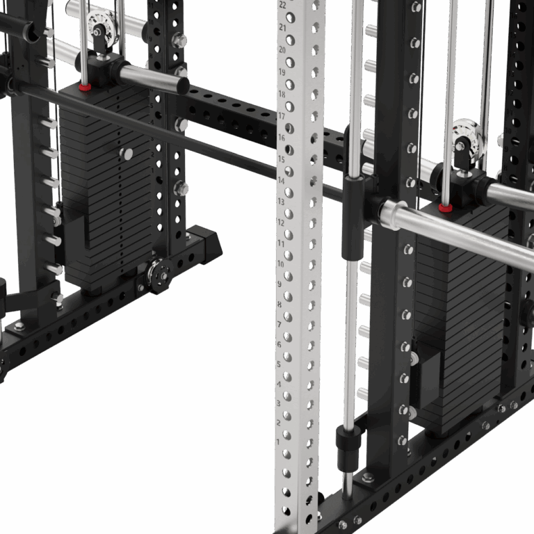 MAXUM X3 Smith Machine Functional Trainer Squat Rack