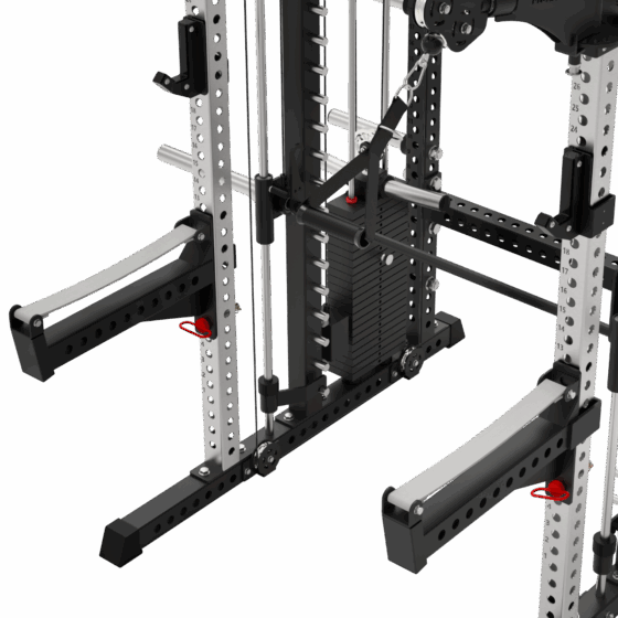 MAXUM X3 Smith Machine Functional Trainer Squat Rack