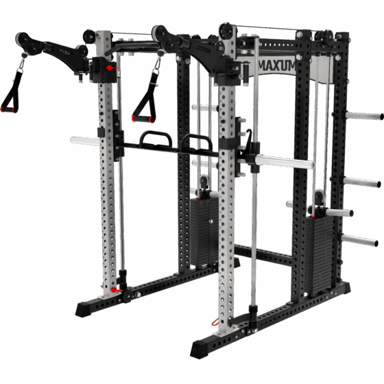 MAXUM X2 Functional Trainer Power Rack Home Gym